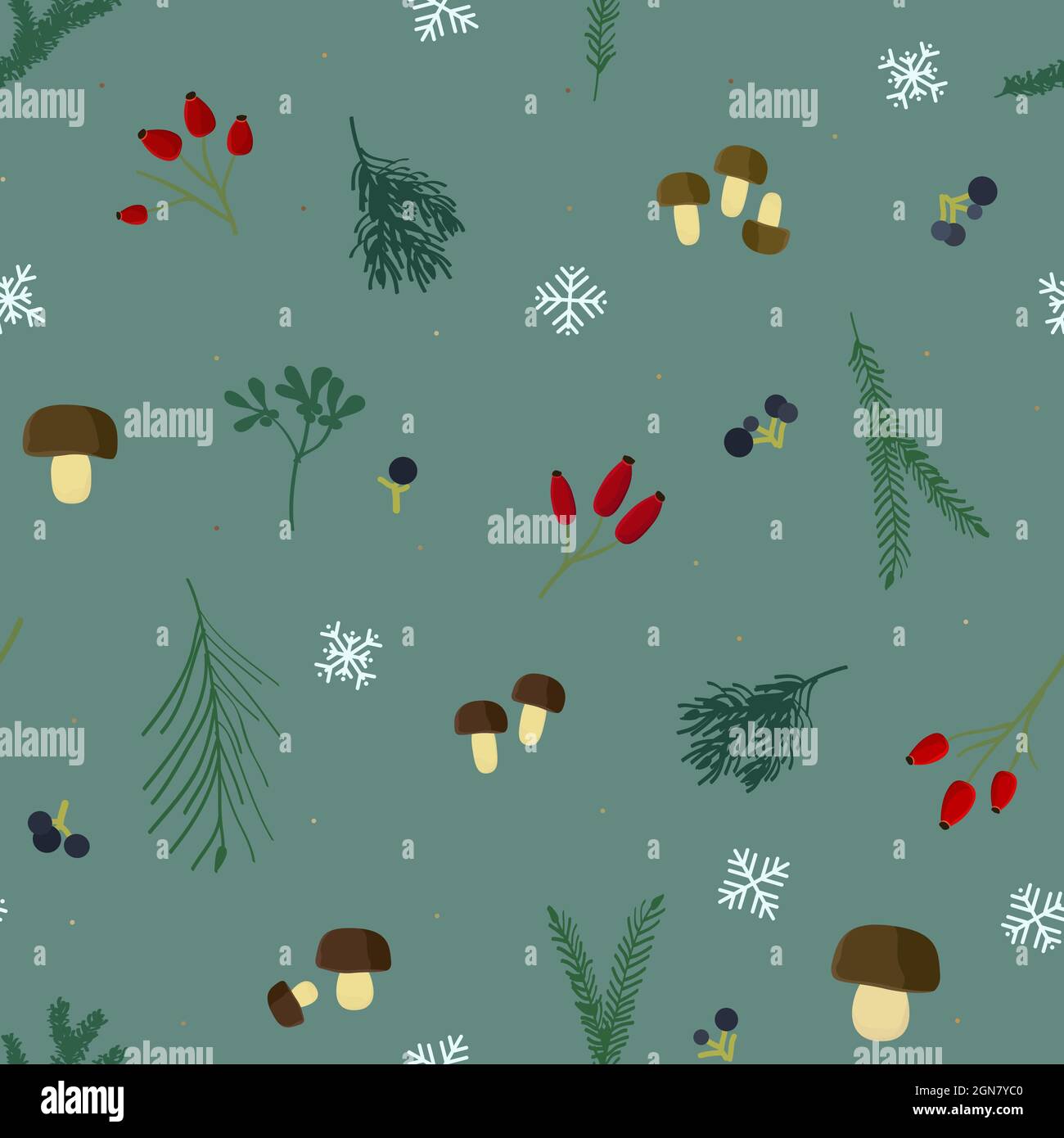 Winter forest - vector background Stock Vector Image & Art - Alamy