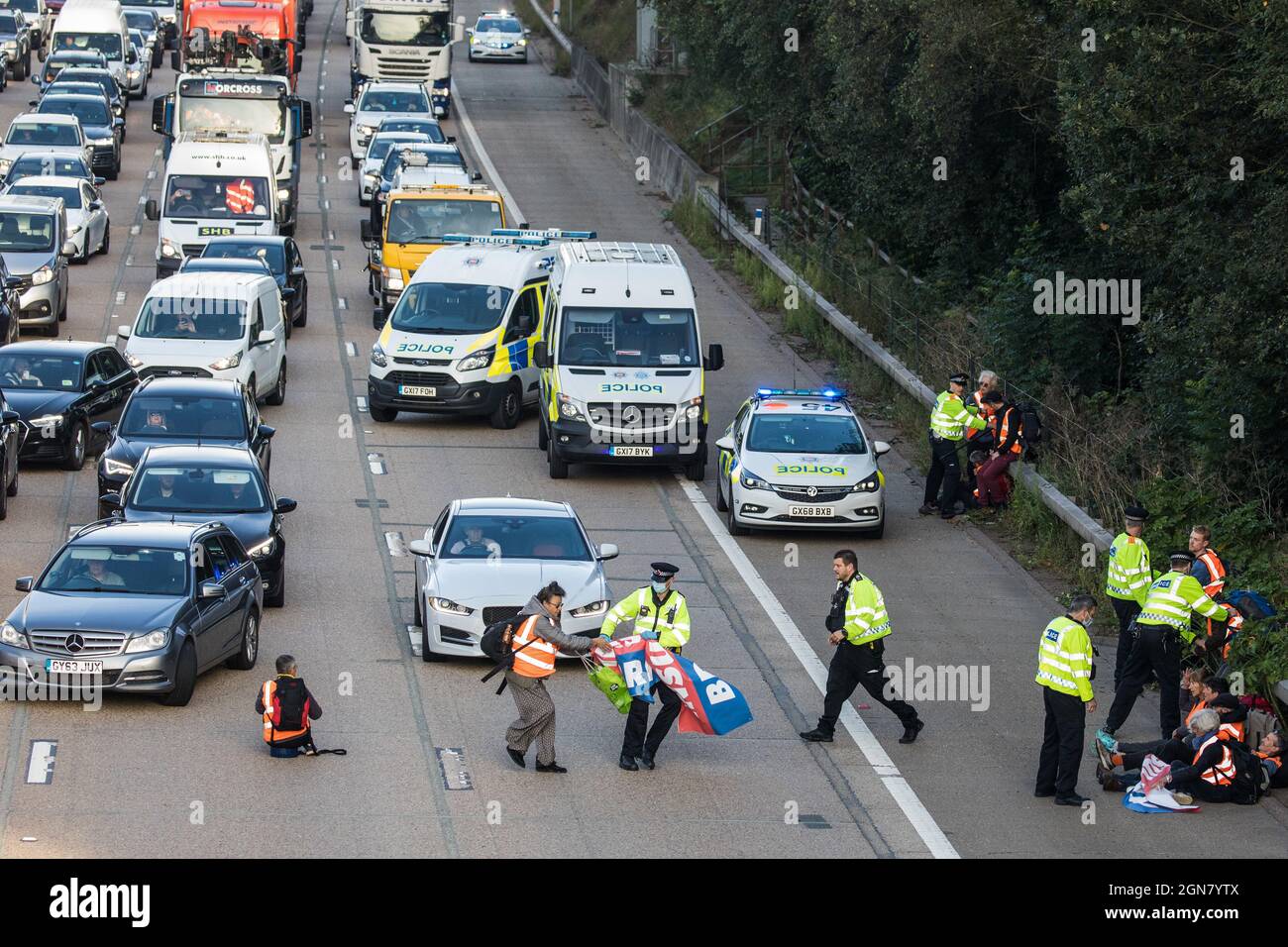 M25 junction 9 hi-res stock photography and images - Alamy