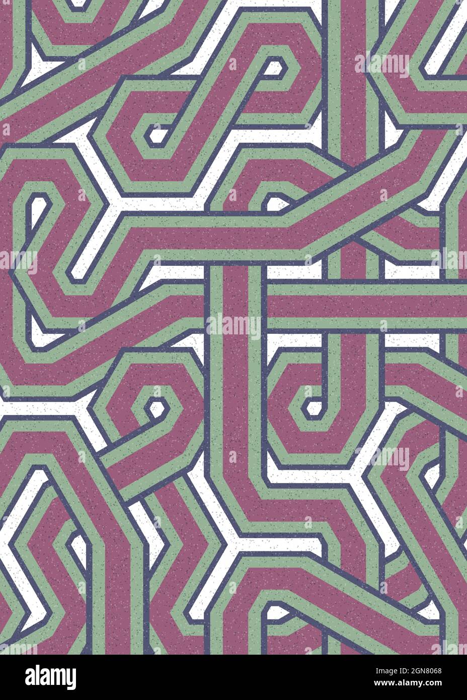 Computer-generated Hexagon Tile Connection art background design ...