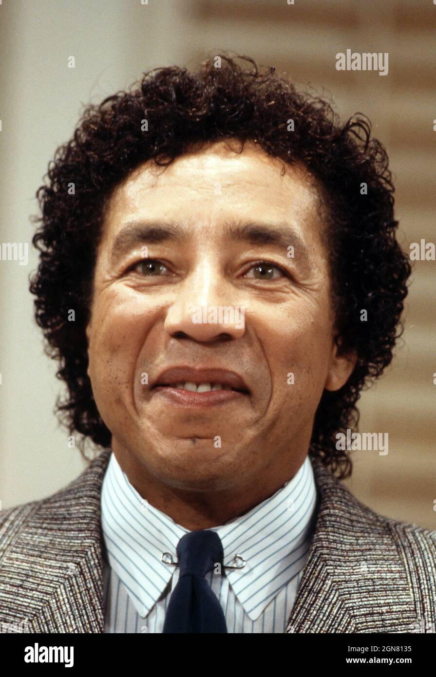 Smokey Robinson Circa 1980's Credit: Ralph Dominguez/MediaPunch Stock ...