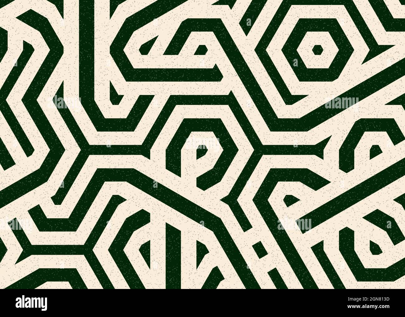 Computer-generated Hexagon Tile Connection art background design ...