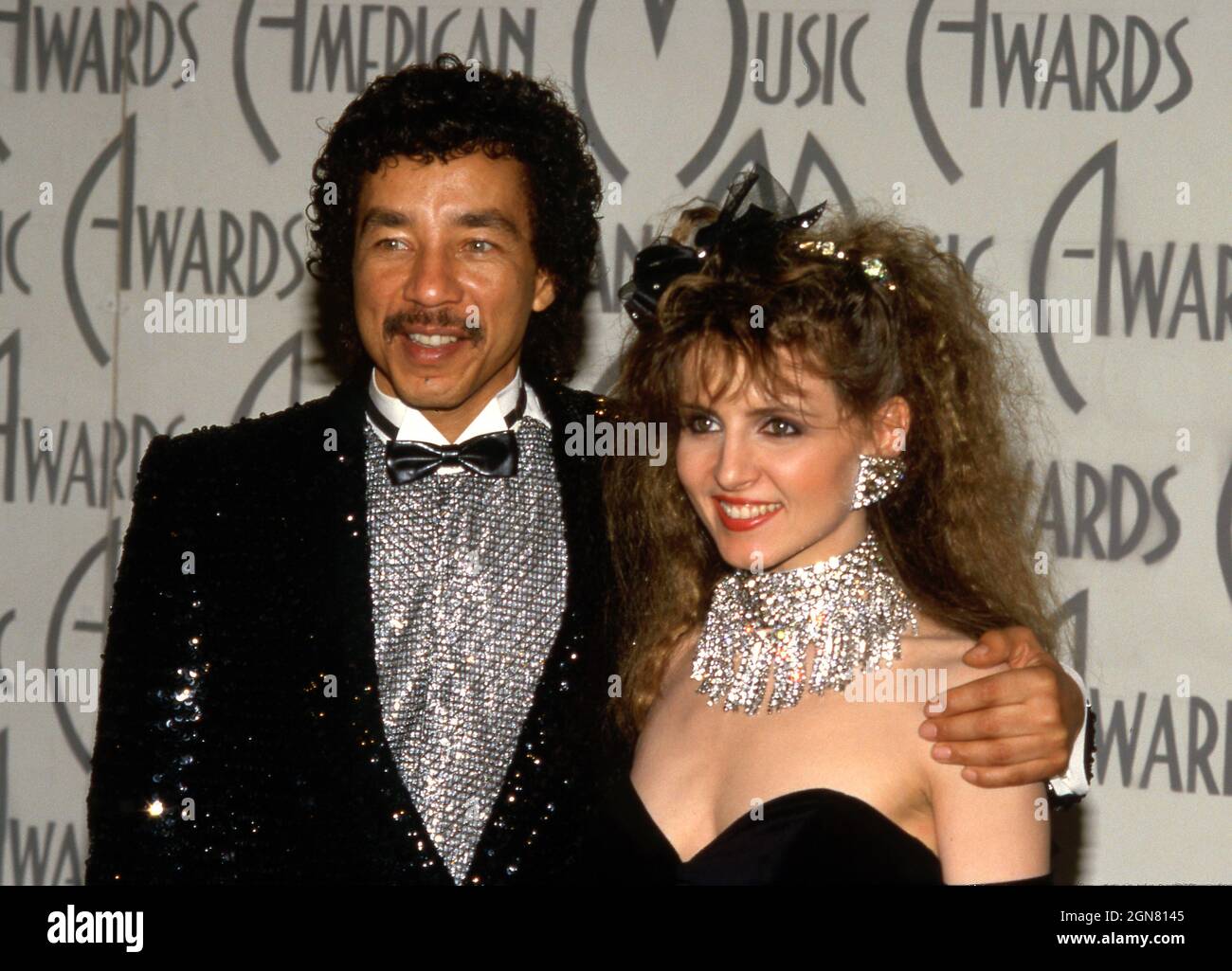 Smokey Robinson at the 13th Annual American Music Awards on January 27 ...