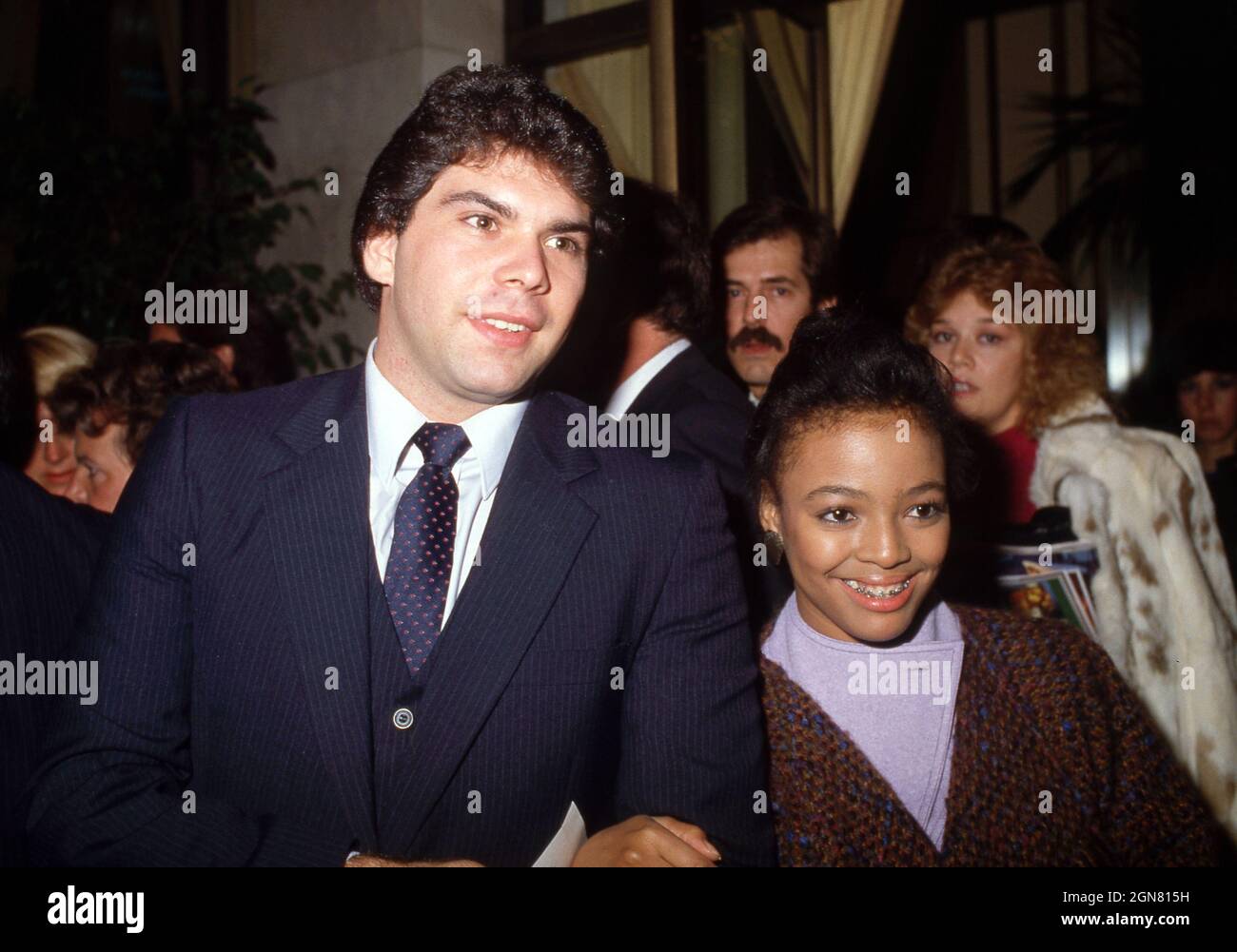Louis Mellini and Kim Fields Circa 1980's Credit: Ralph Dominguez ...