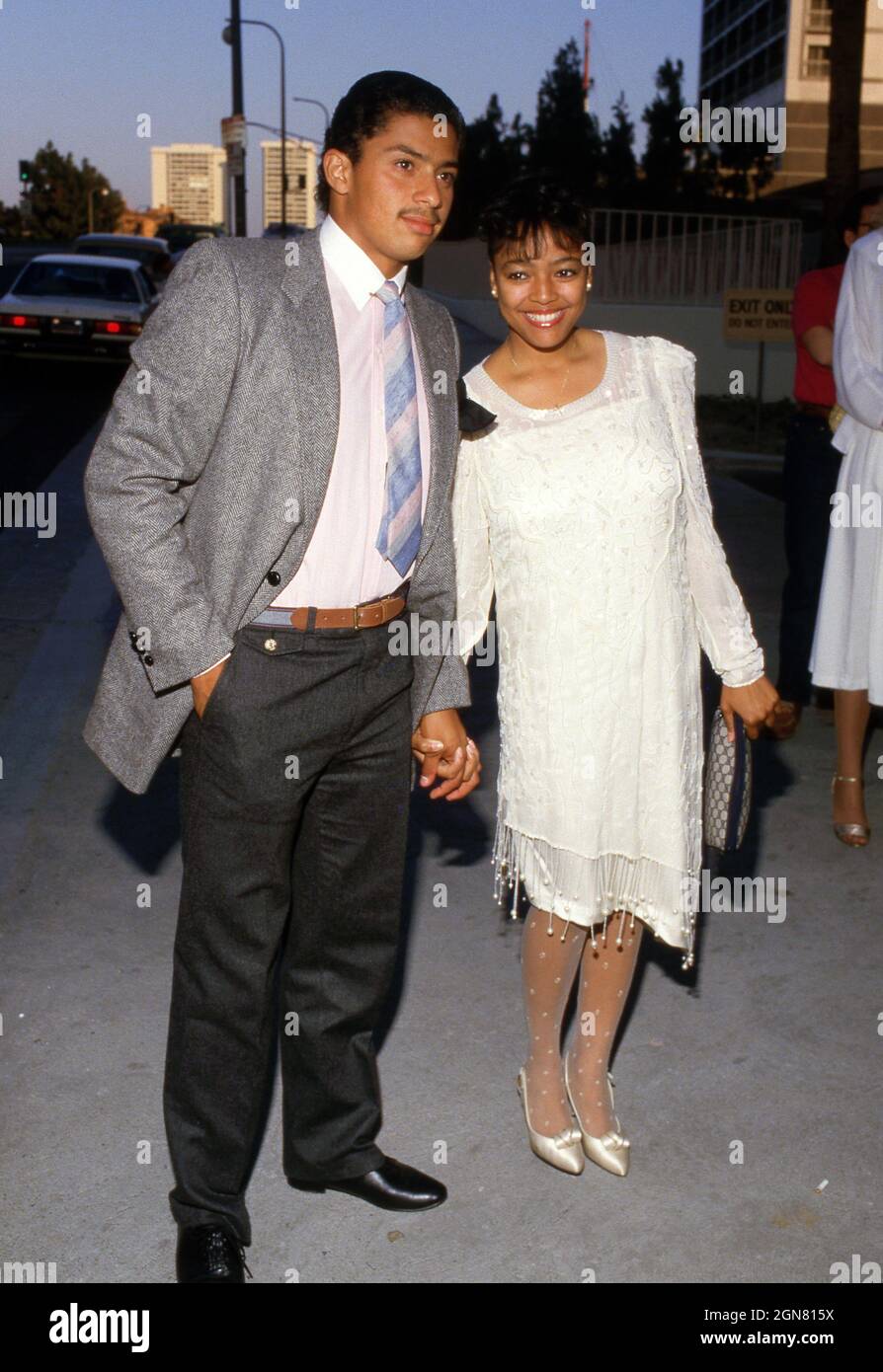 Kim Fields with Loy McBride Circa 1980's Credit: Ralph Dominguez ...