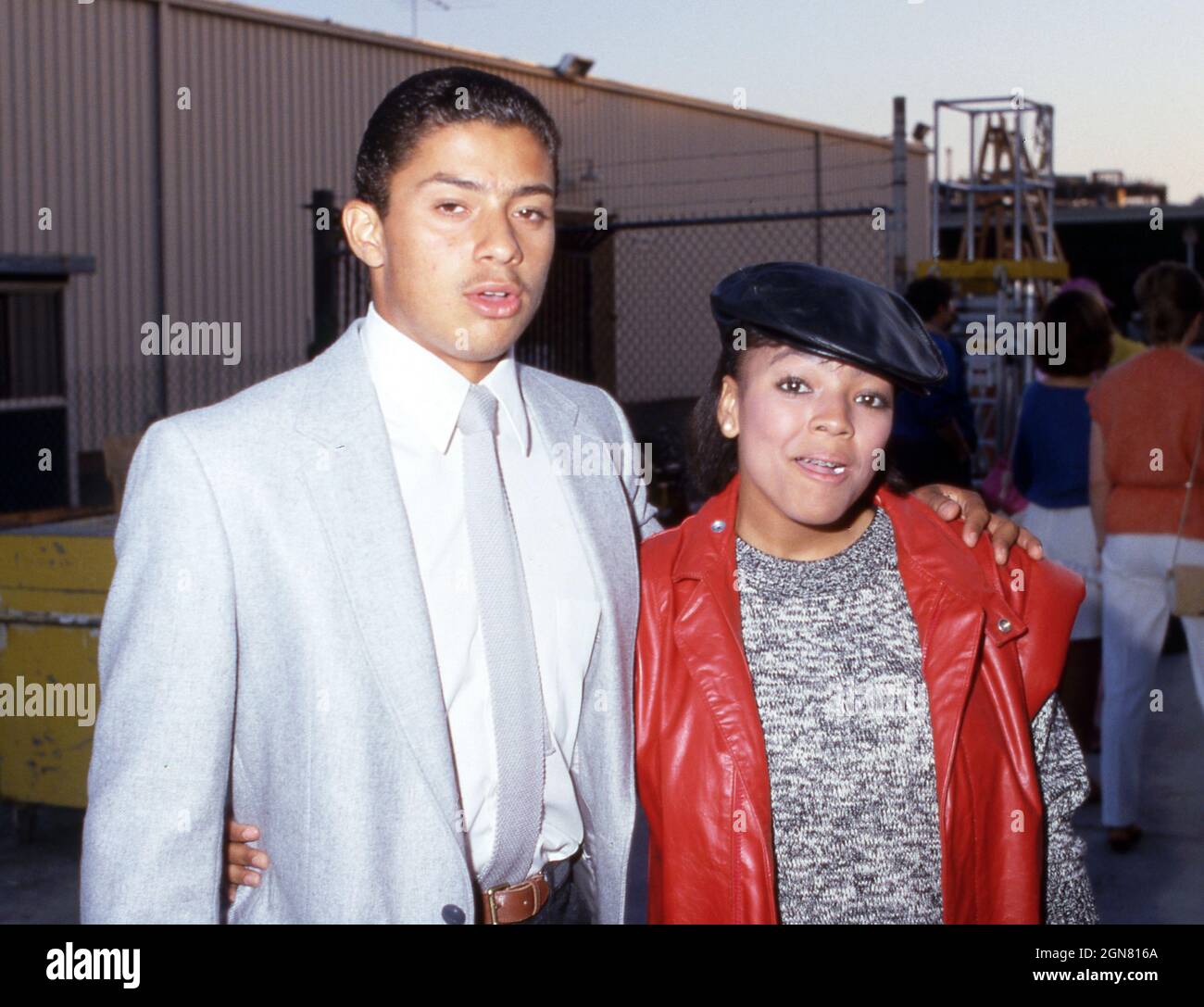 Kim Fields with Loy McBride Circa 1980's Credit: Ralph Dominguez ...