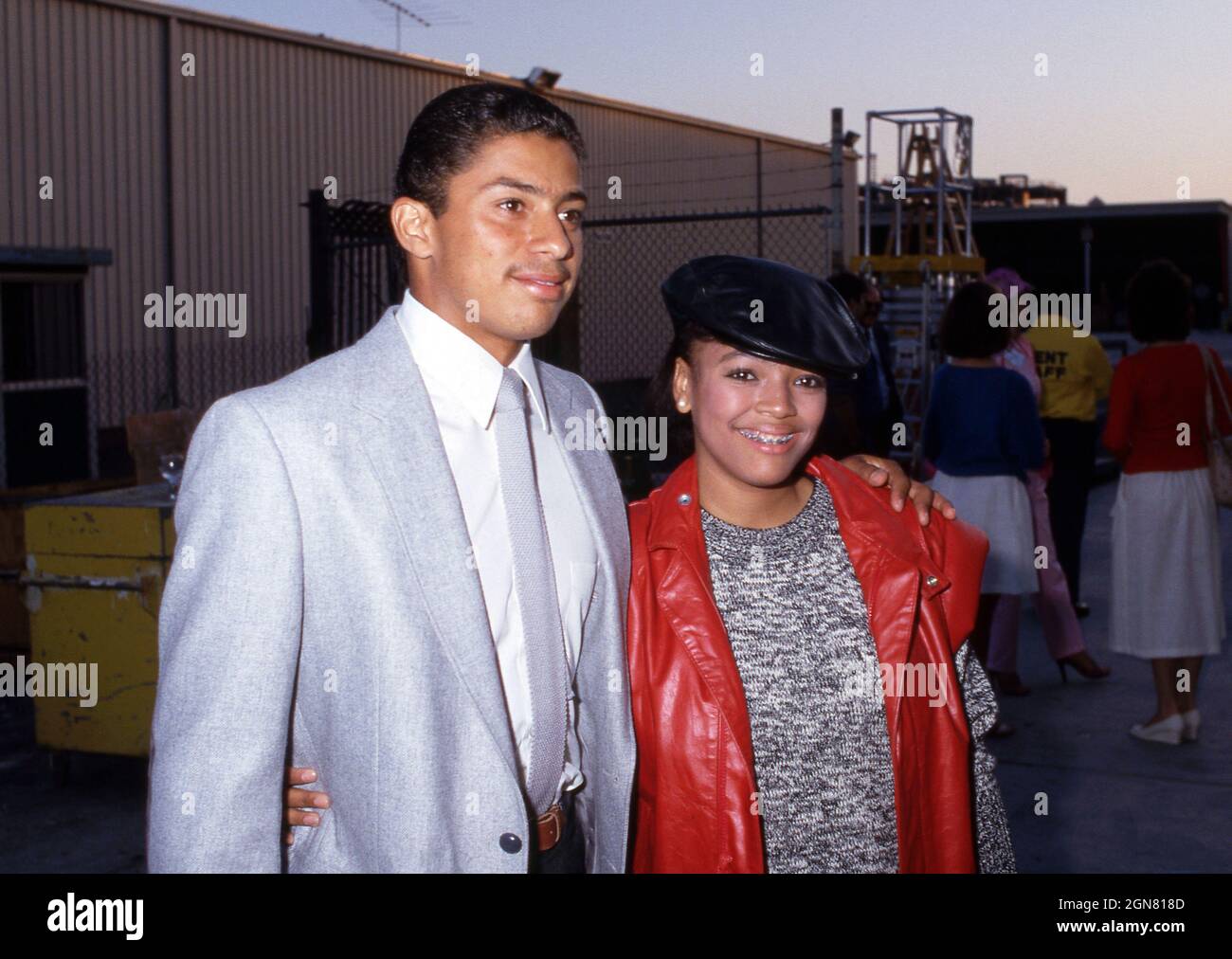 Kim Fields with Loy McBride Circa 1980's Credit: Ralph Dominguez ...