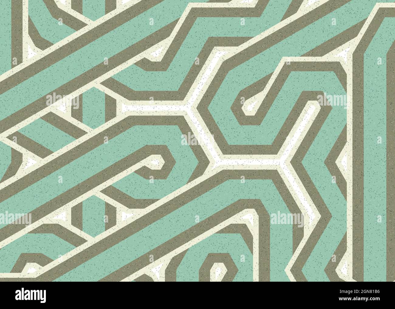 Computer-generated Hexagon Tile Connection art background design ...