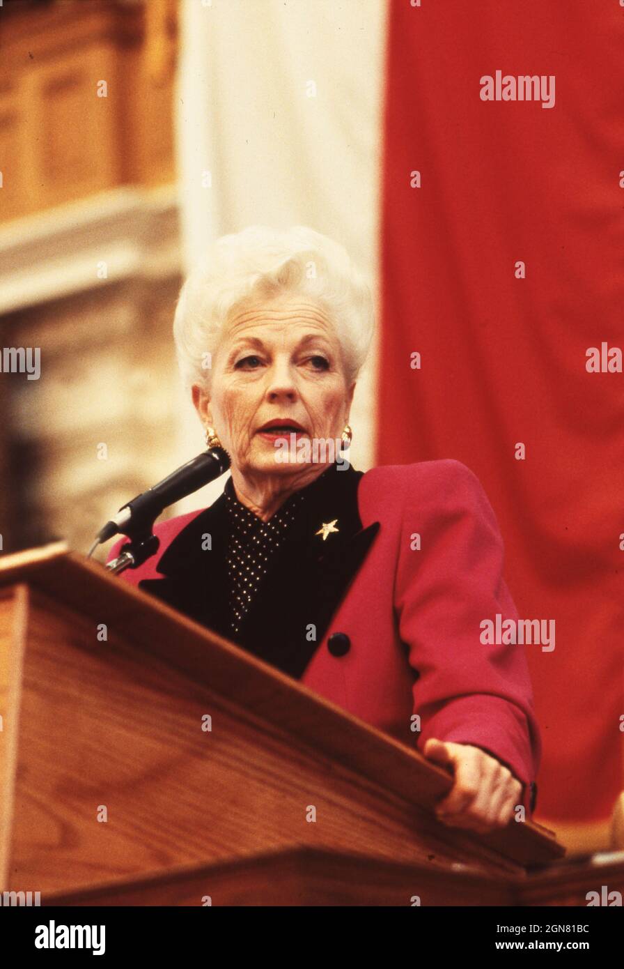 Ann richards big hair hi-res stock photography and images - Alamy