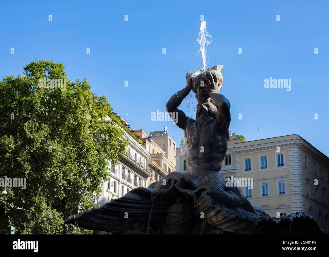 Rome, Piazza Barberini Stock Photo - Alamy