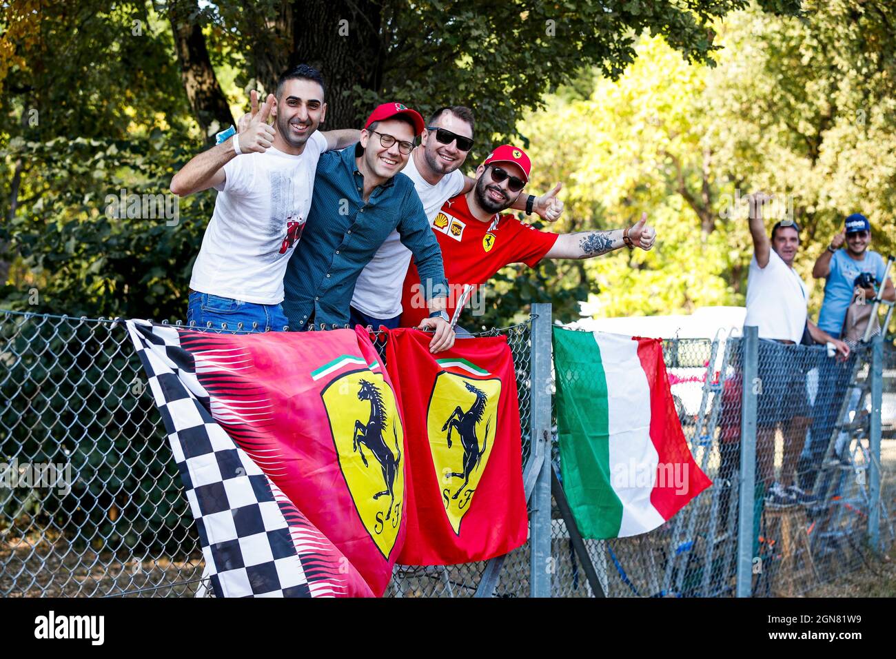Fans, F1 Grand Prix of Italy at Autodromo Nazionale Monza on September ...