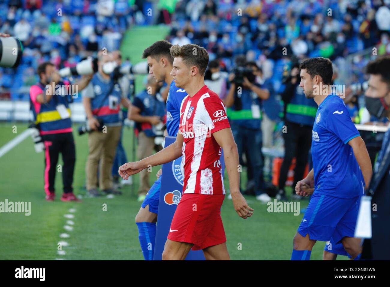 Madrid, Spain. 21th September 2021: Marcos Llorente during LaLiga ...