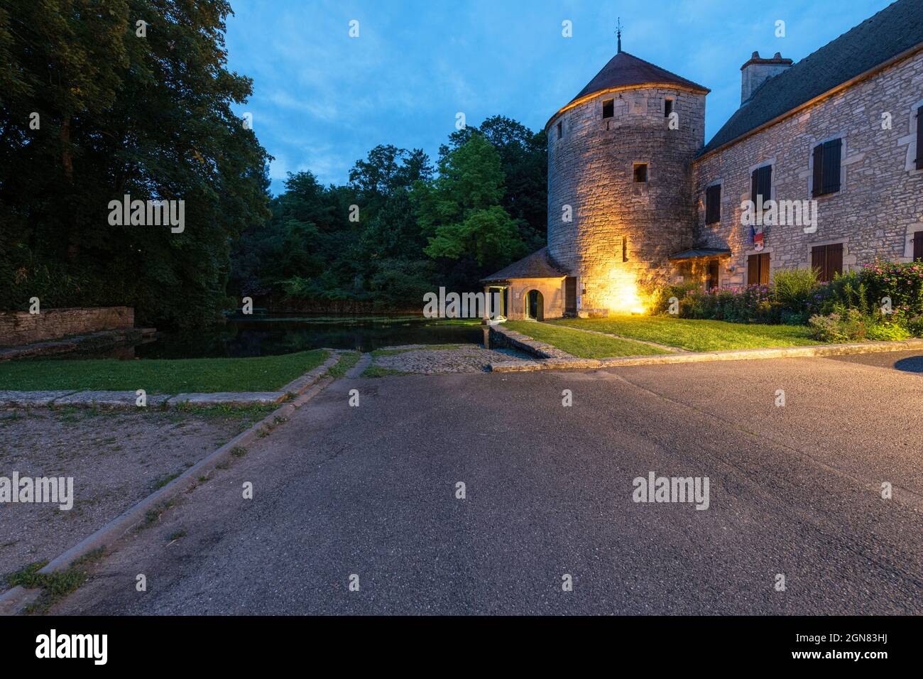 Abbaye de beze hi-res stock photography and images - Alamy