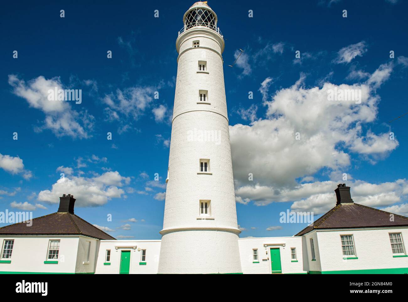 Nash Point Lighthouse and Cabins at Nash Point Glamorgan Heritage Coast ...