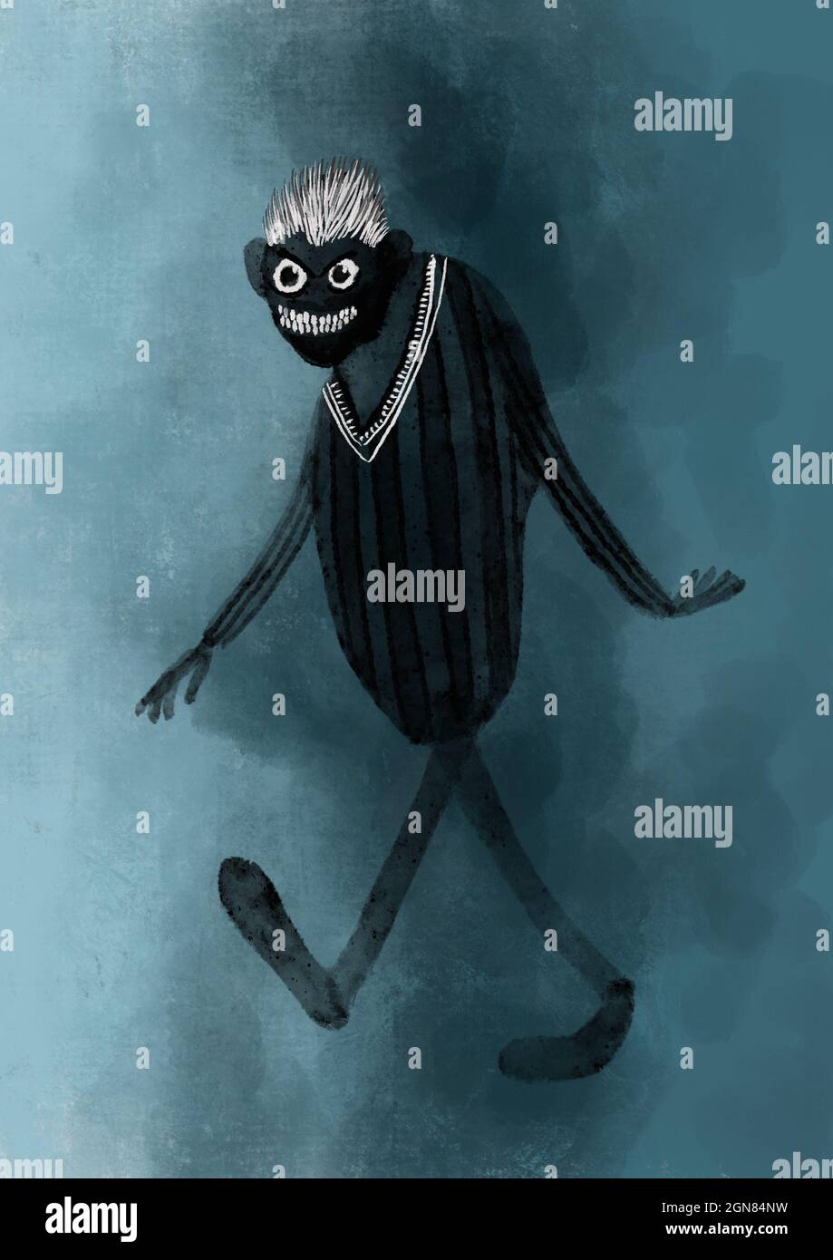 Dark male shadowy figure hi-res stock photography and images - Alamy