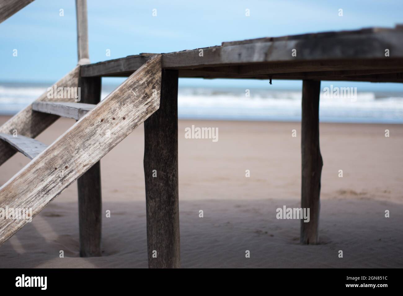 Breakwater pylons hi-res stock photography and images - Alamy