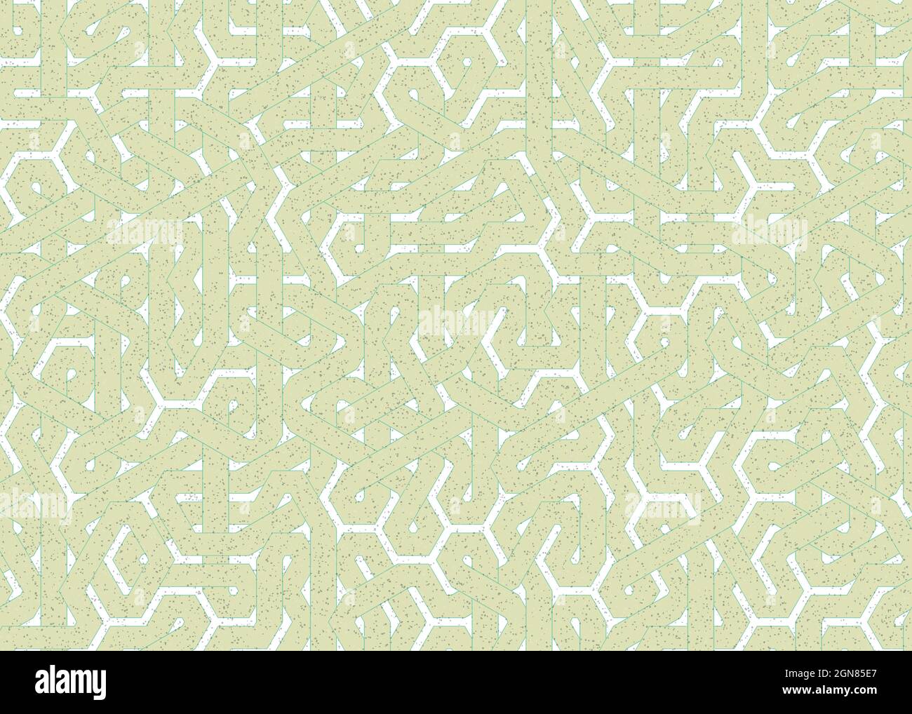 Computer-generated Hexagon Tile Connection art background design ...