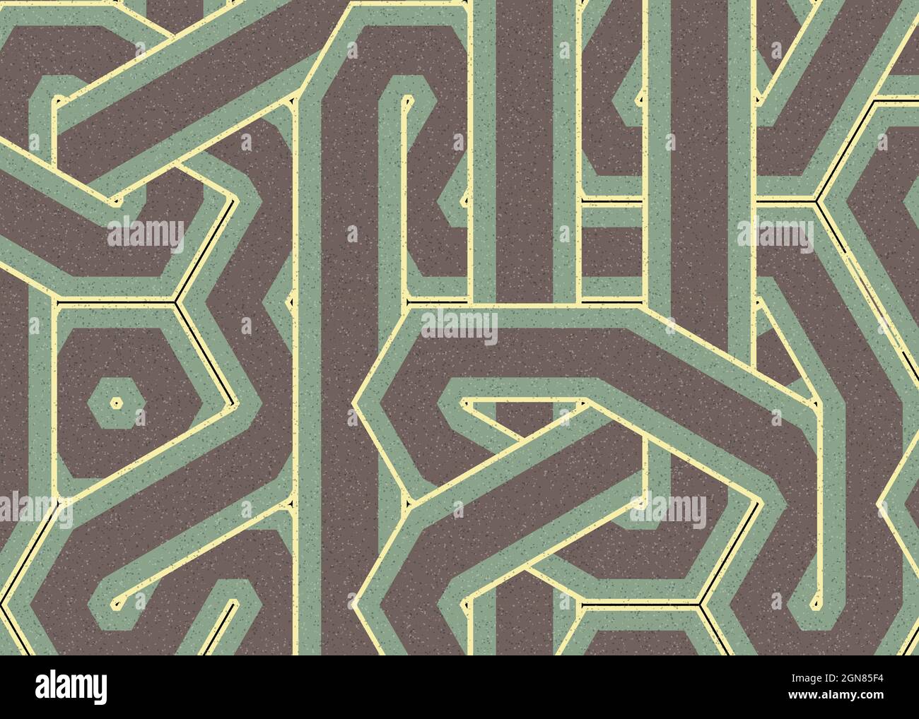 Computer-generated Hexagon Tile Connection art background design ...