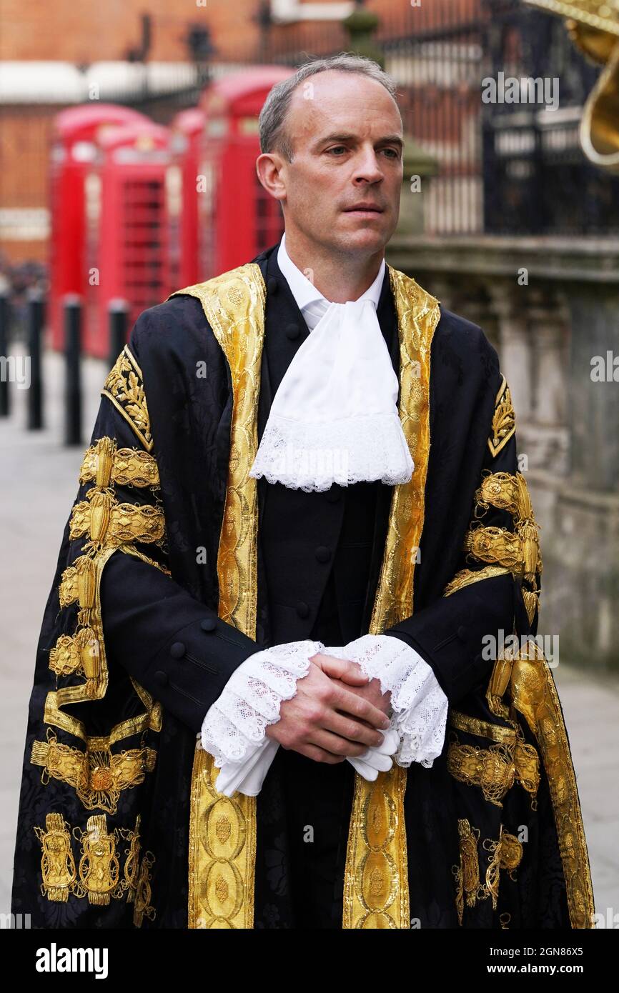 Lord chancellor swearing in ceremony hi-res stock photography and ...