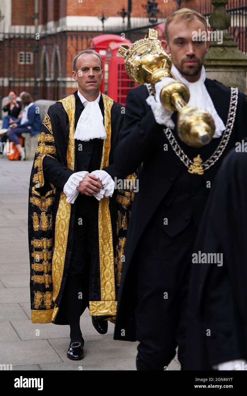Lord chancellor swearing in ceremony hi-res stock photography and ...