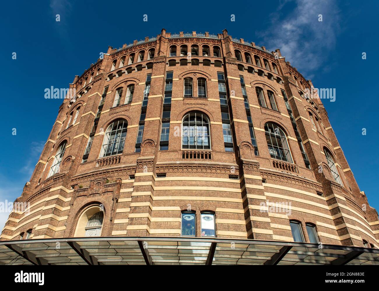 Vienna gasometer hi-res stock photography and images - Alamy