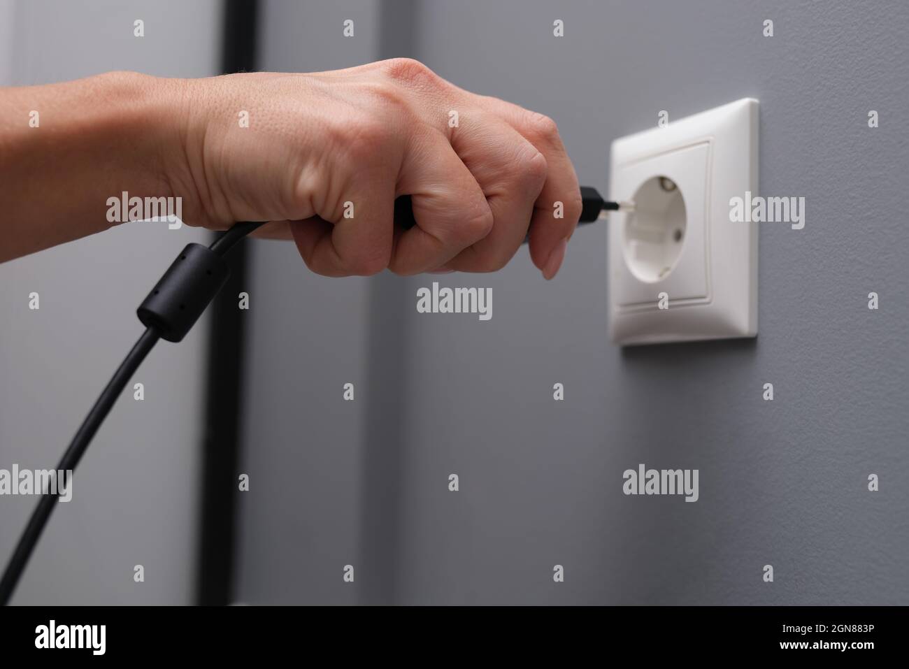 Unplug electrical appliances hi-res stock photography and images - Alamy