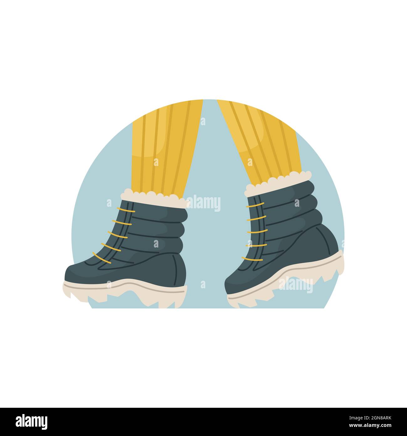 Have cold feet Stock Vector Images - Alamy