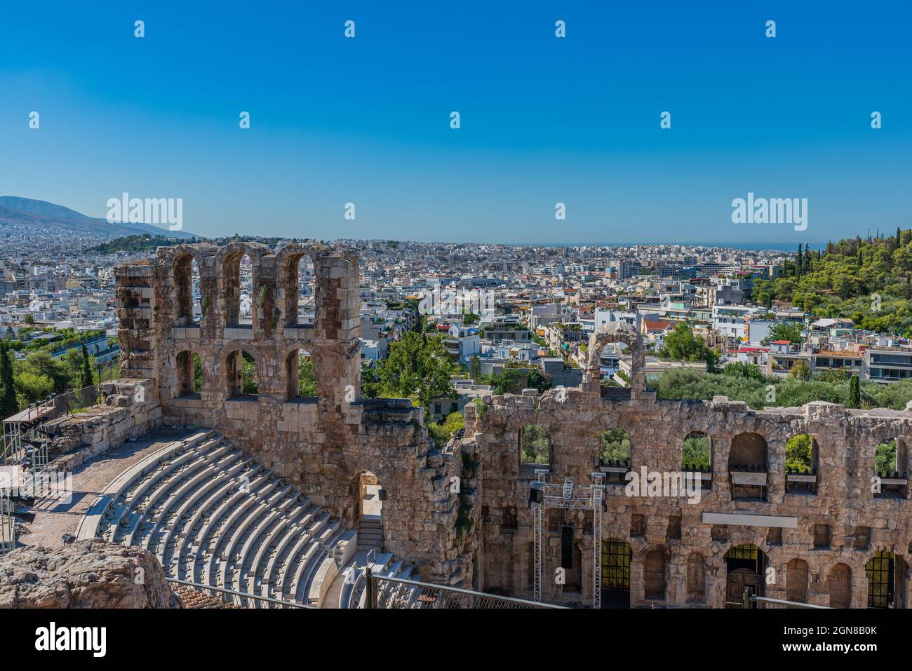 The colosseum of athens hi-res stock photography and images - Alamy