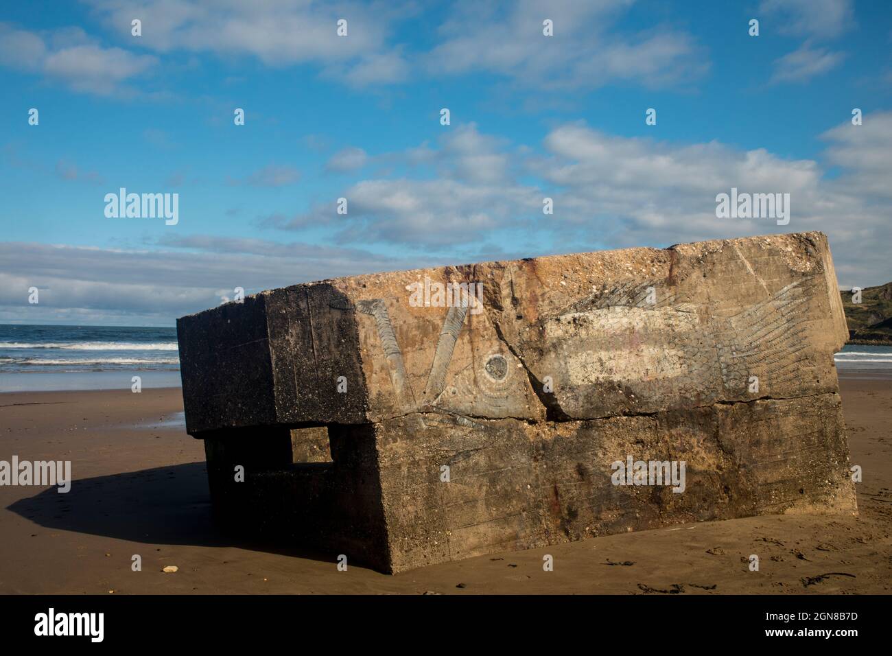 Cayton Bay North Yorkshire Stock Photo - Alamy