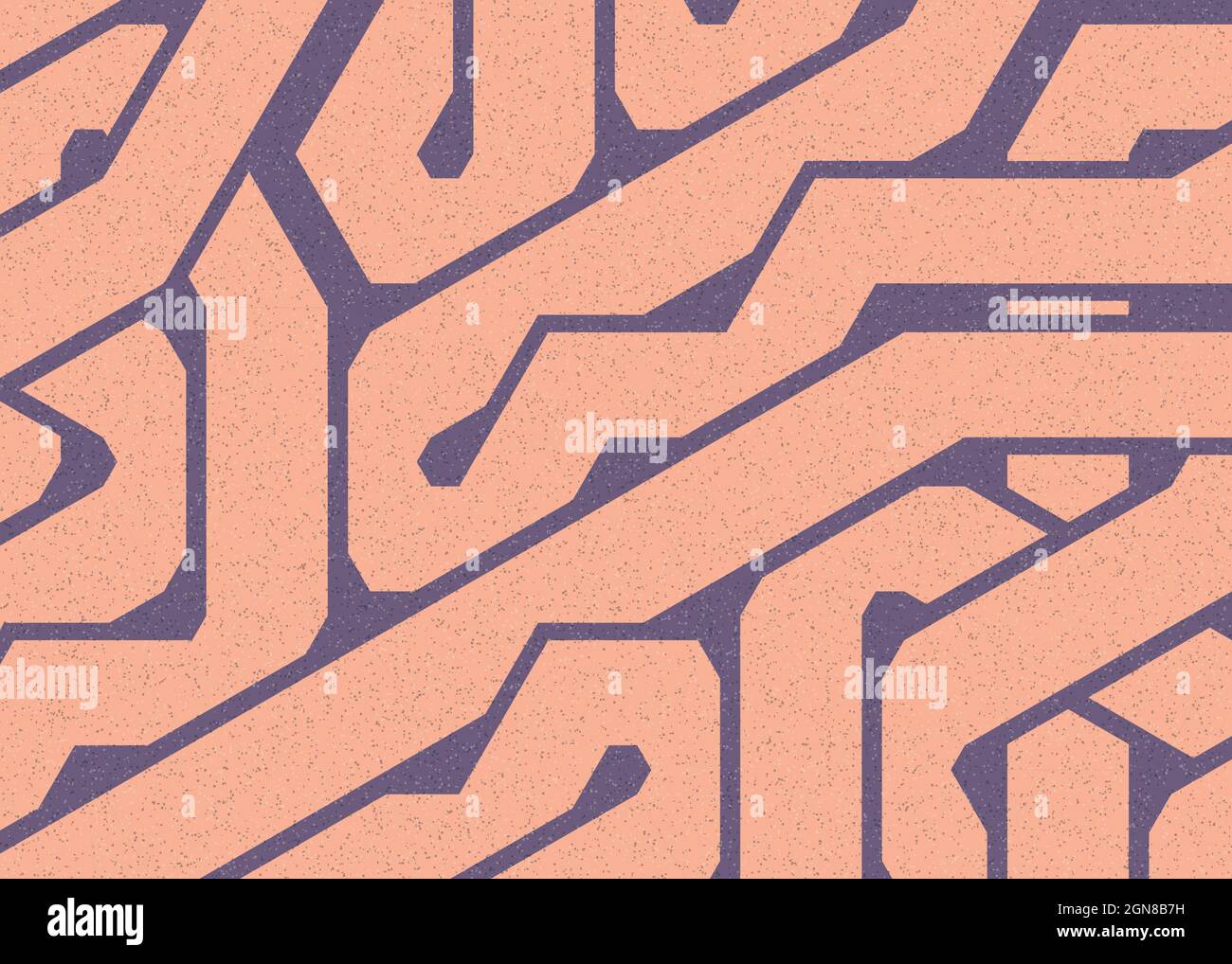 Computer-generated Hexagon Tile Connection art background design ...