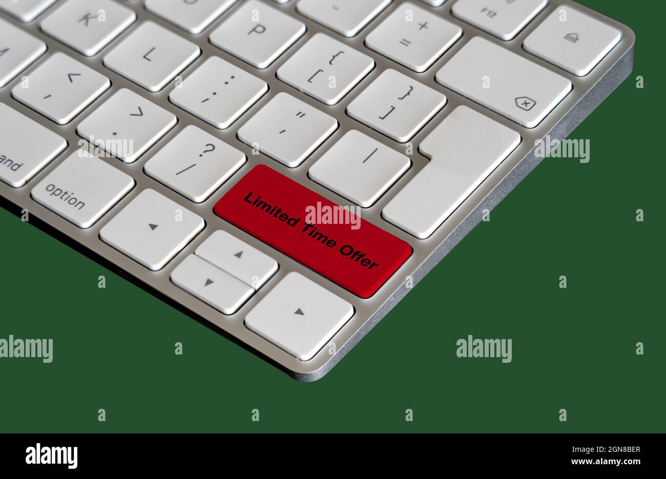 Red and white sign on brackets hi-res stock photography and images - Alamy