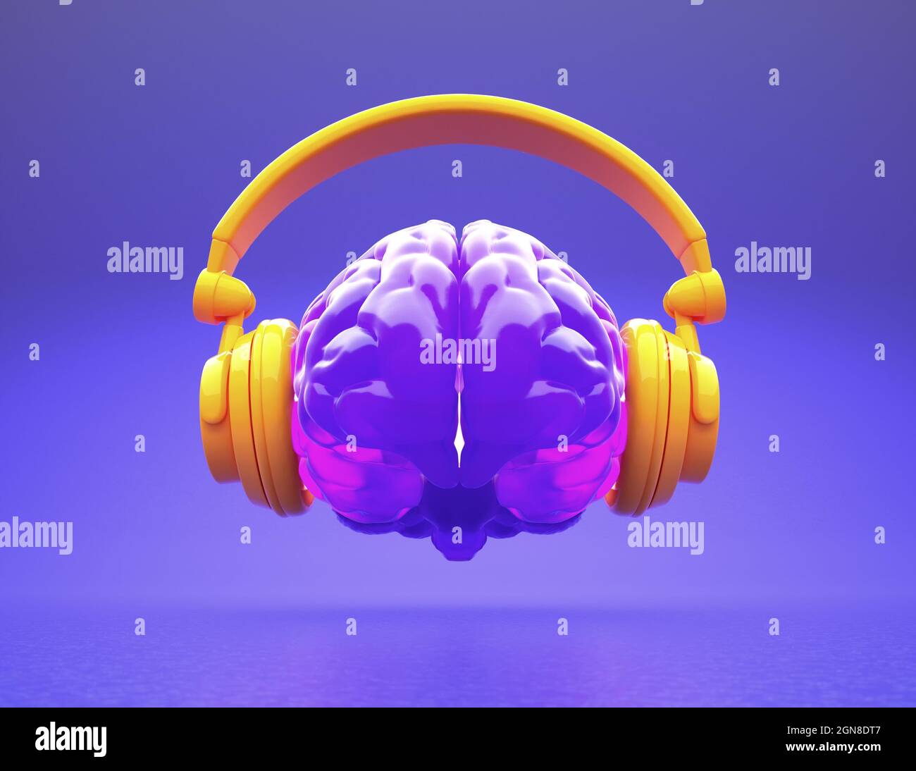 Human brain anatomy music hi-res stock photography and images - Alamy