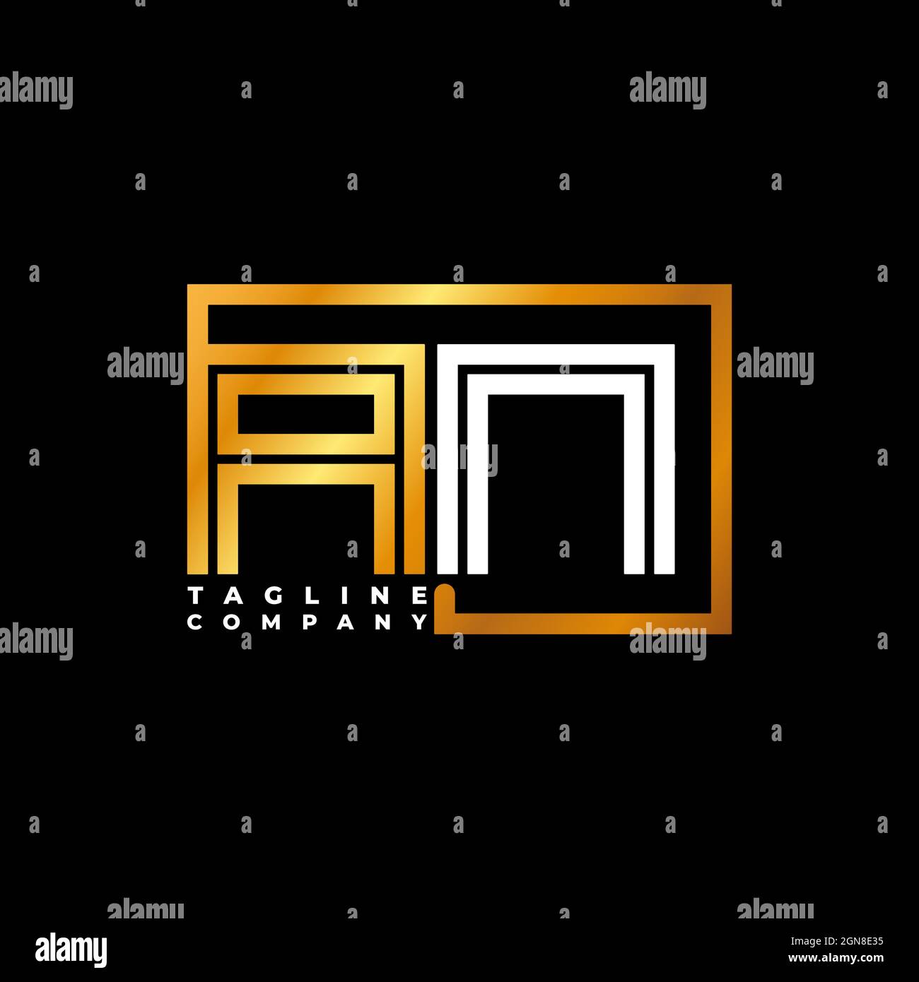 AP Logo letter Geometric Photograph Camera shape style template vector ...