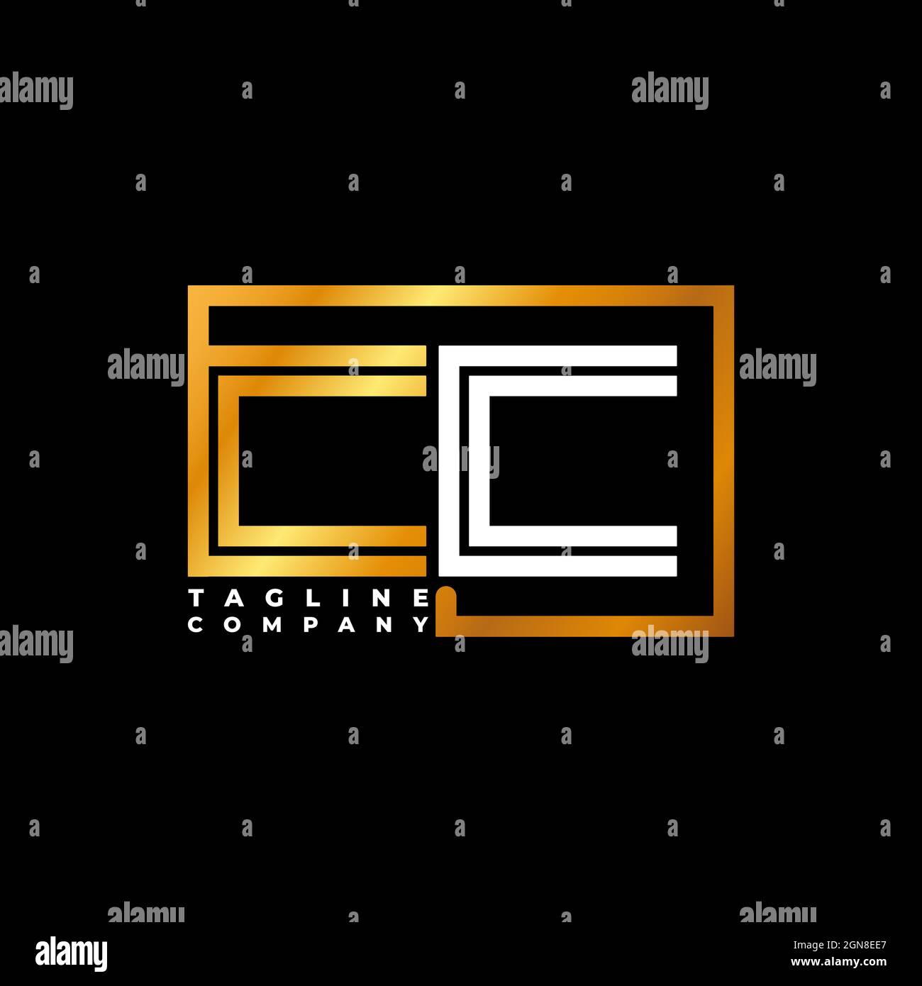 CJ Logo letter Geometric Photograph Camera shape style template vector ...