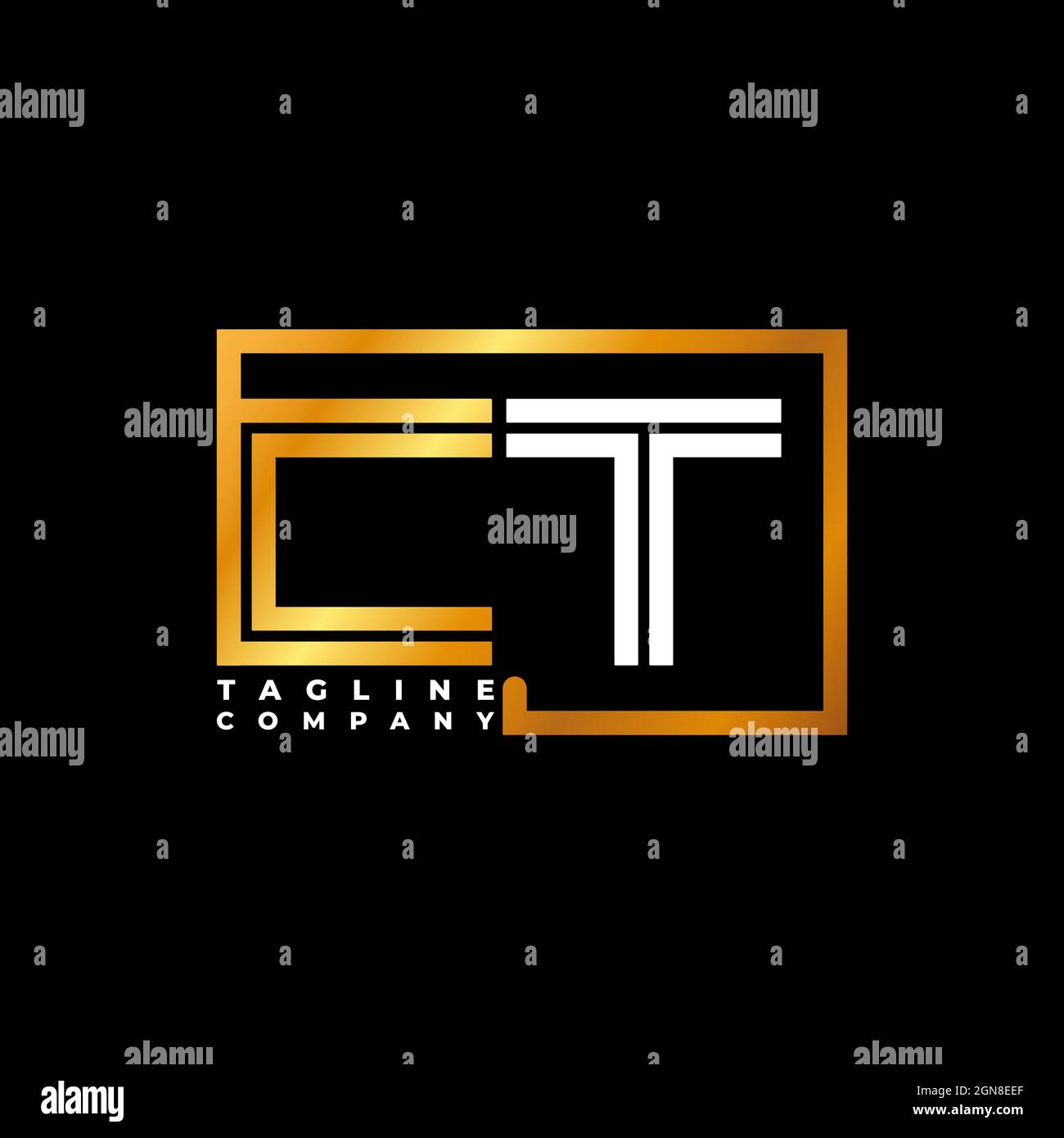 DC Logo letter Geometric Photograph Camera shape style template vector ...