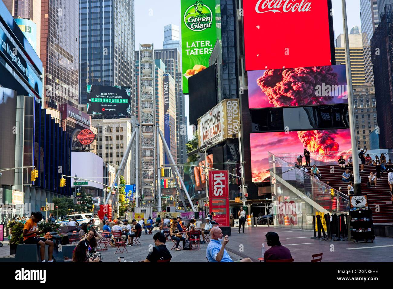 Times square wheel hi-res stock photography and images - Alamy