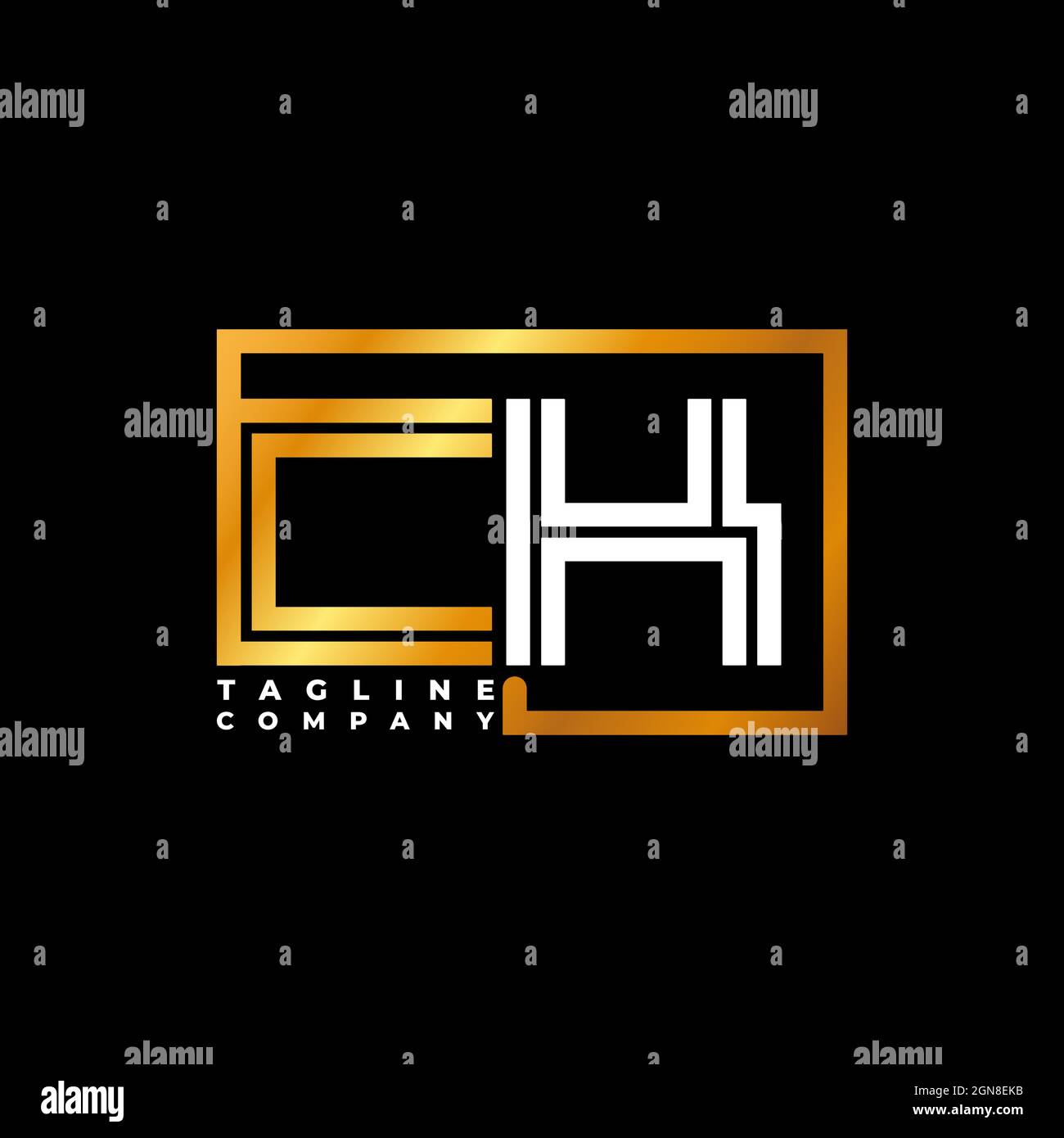 CS Logo letter Geometric Photograph Camera shape style template vector ...