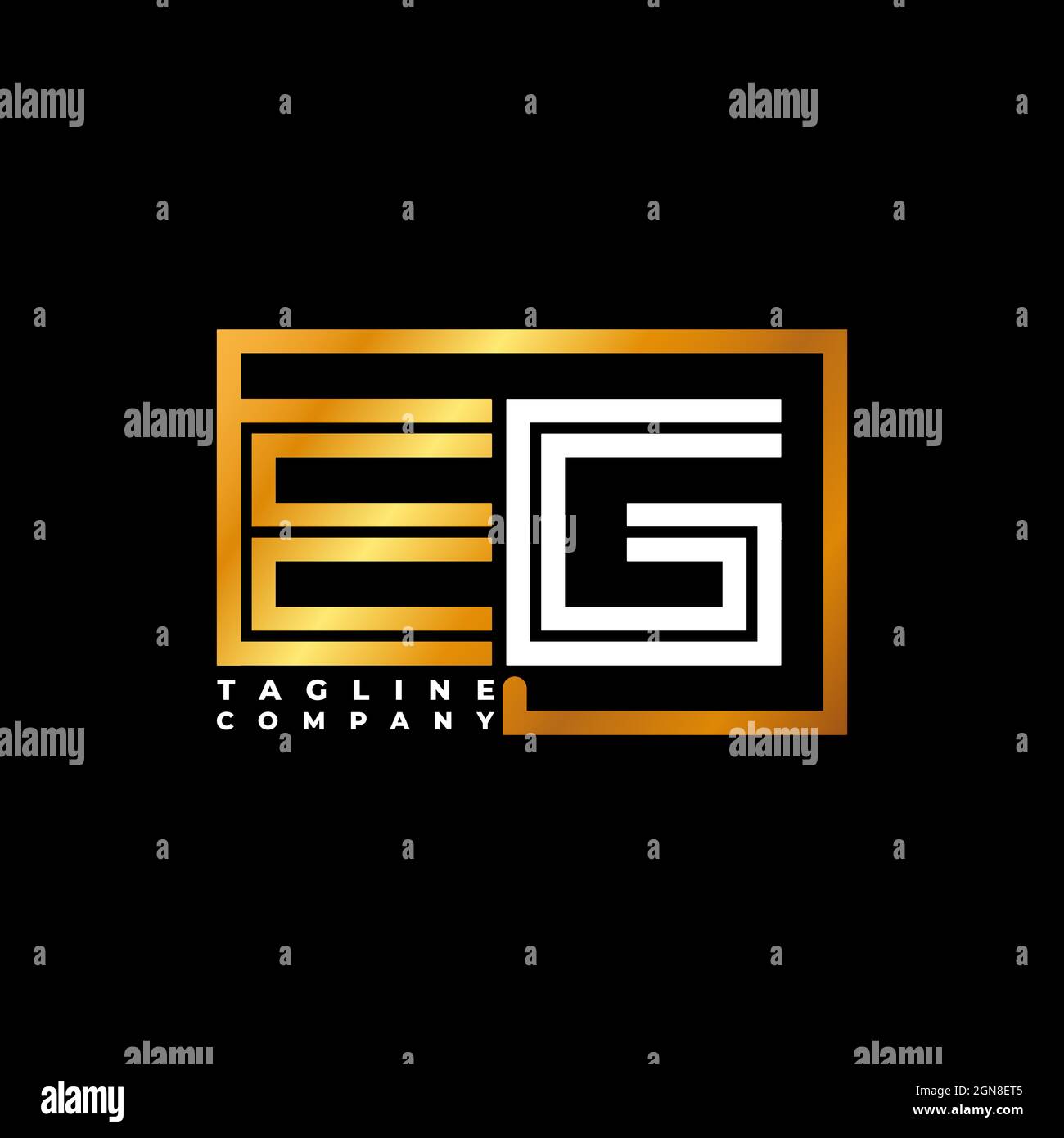 EV Logo letter Geometric Photograph Camera shape style template vector ...