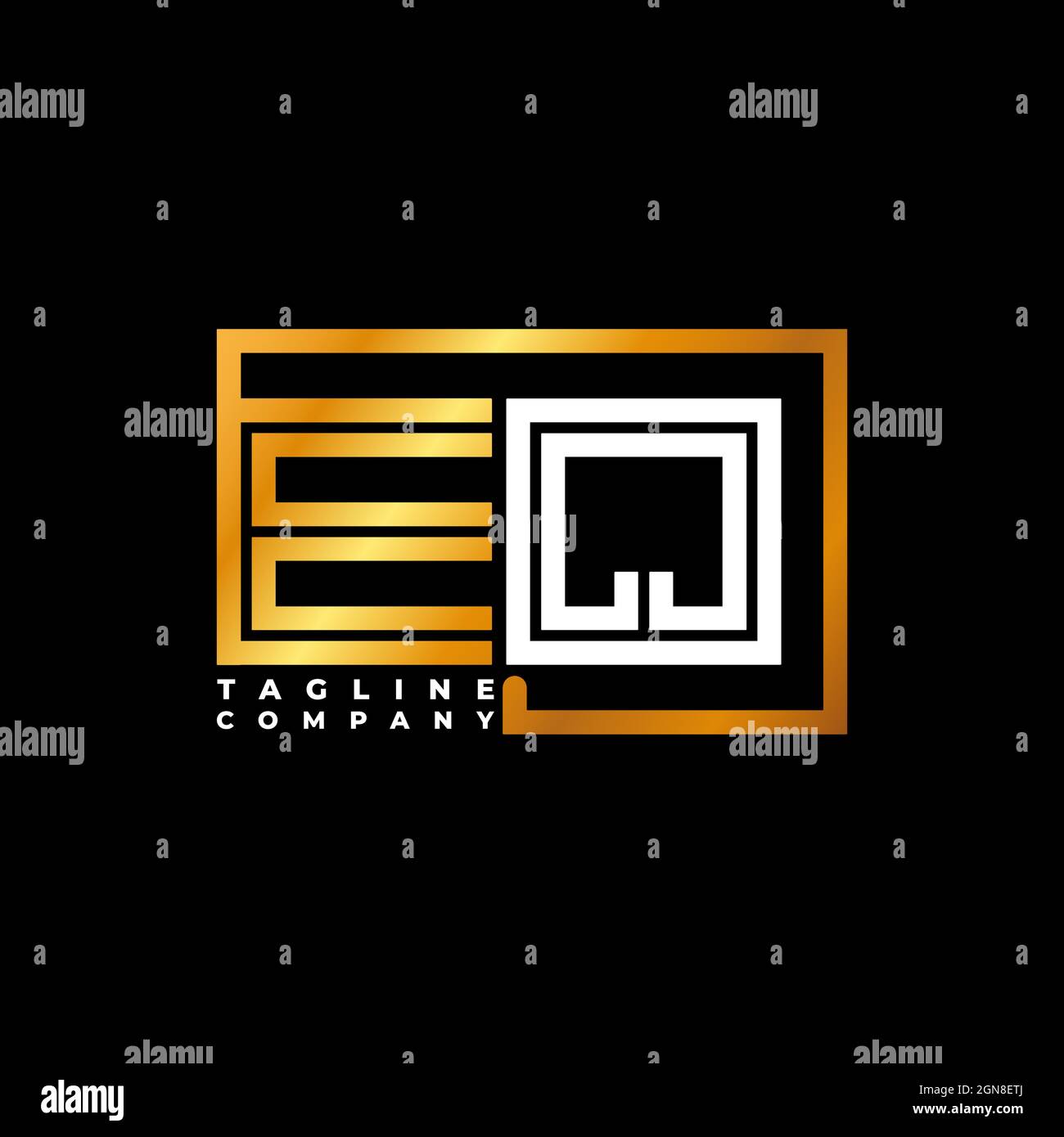Letter ff logo hi-res stock photography and images - Alamy