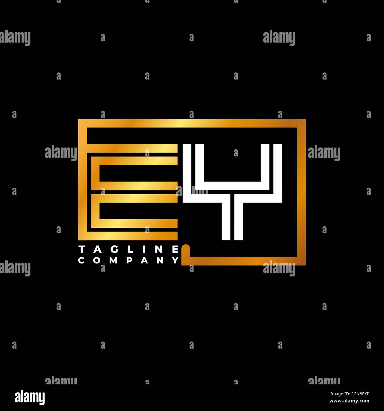 FP Logo letter Geometric Photograph Camera shape style template vector ...