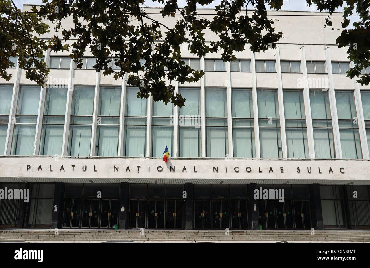 National Concert Hall Nicolae Sulac in Chisinau Stock Photo - Alamy