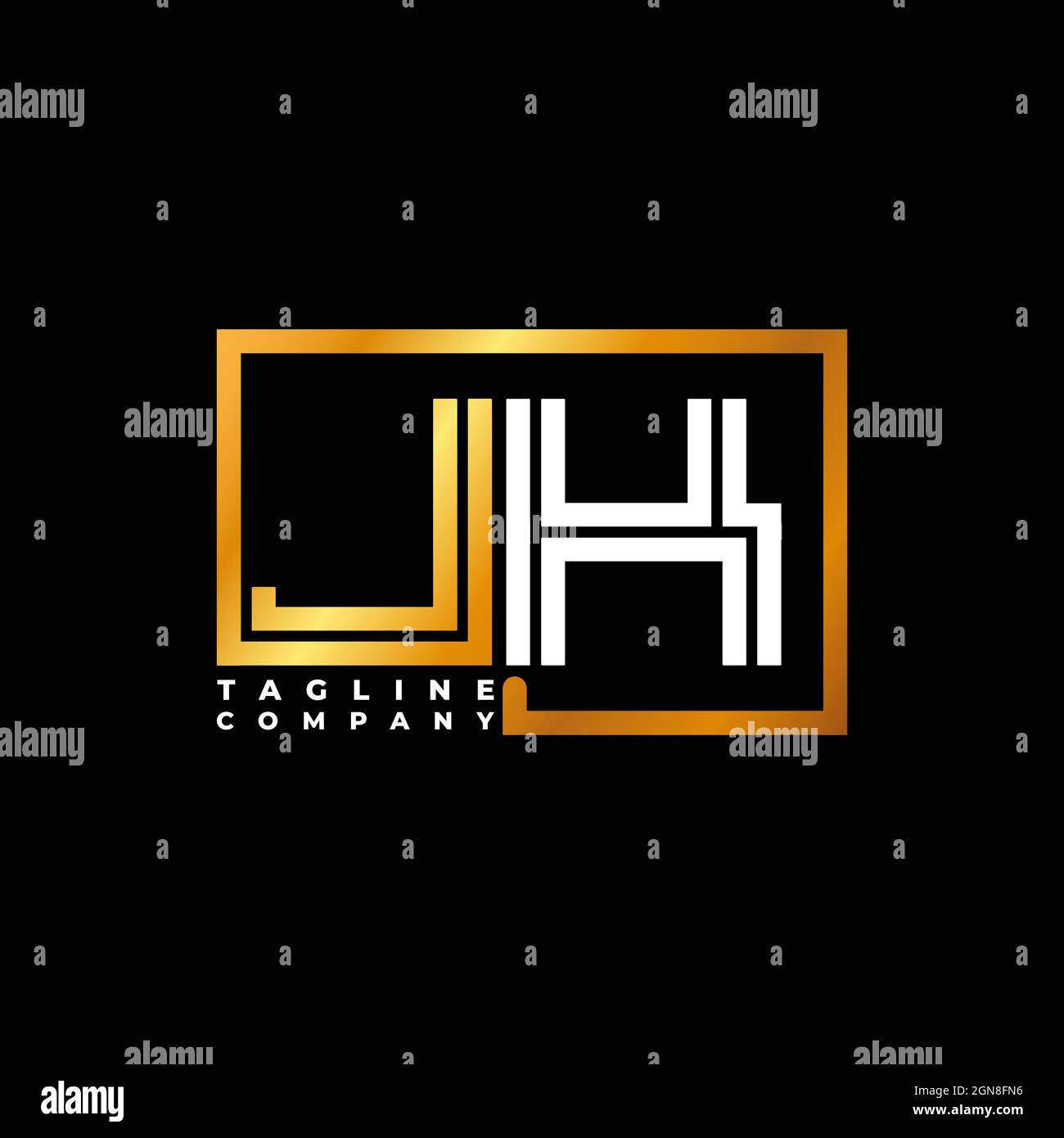 Letter jk logo hi-res stock photography and images - Alamy