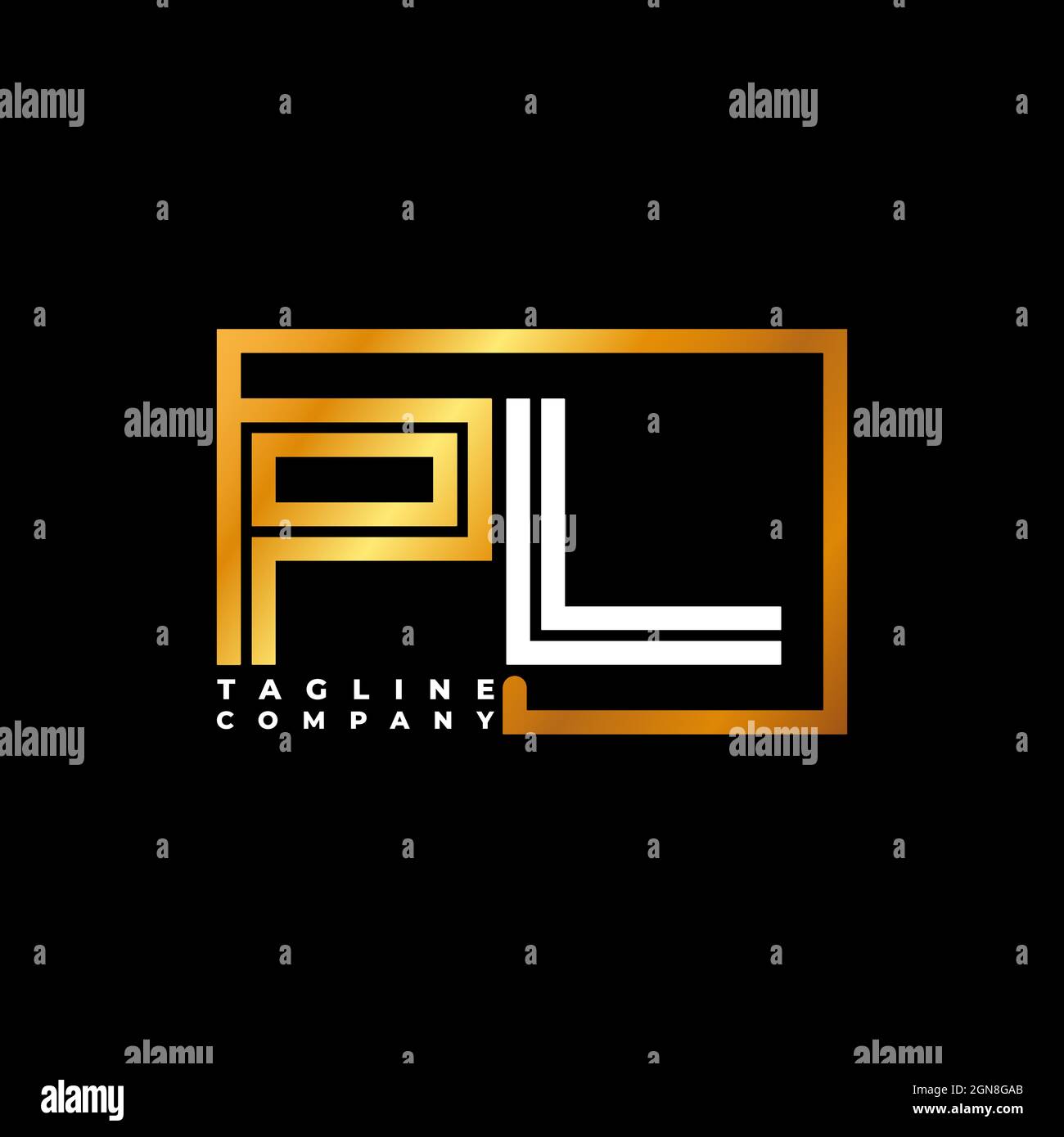 Pl letter Stock Vector Images - Alamy