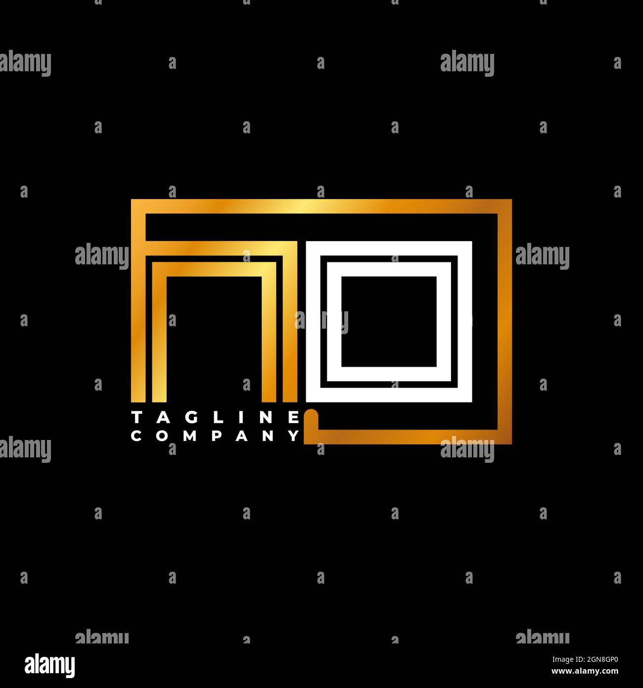 No minimal logo Stock Vector Images - Alamy