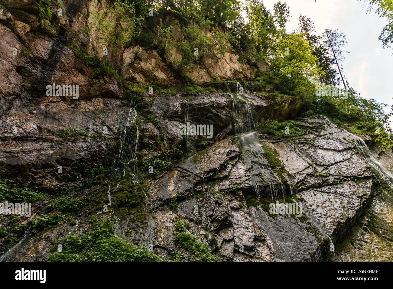 Natural Sources with lots of Waterfalls Stock Photo - Alamy