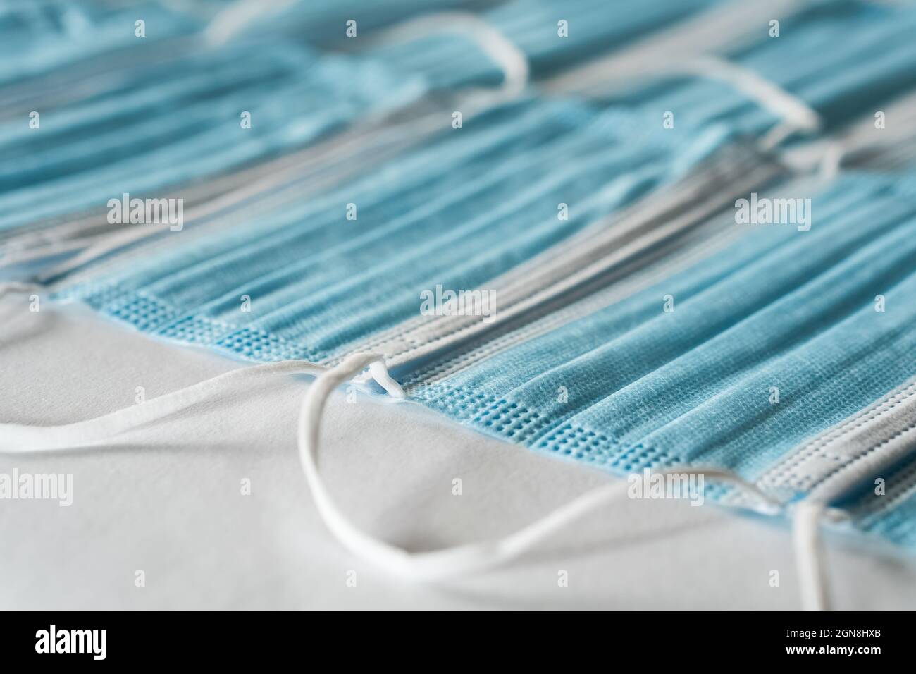 Face Masks Background Stock Photo - Alamy