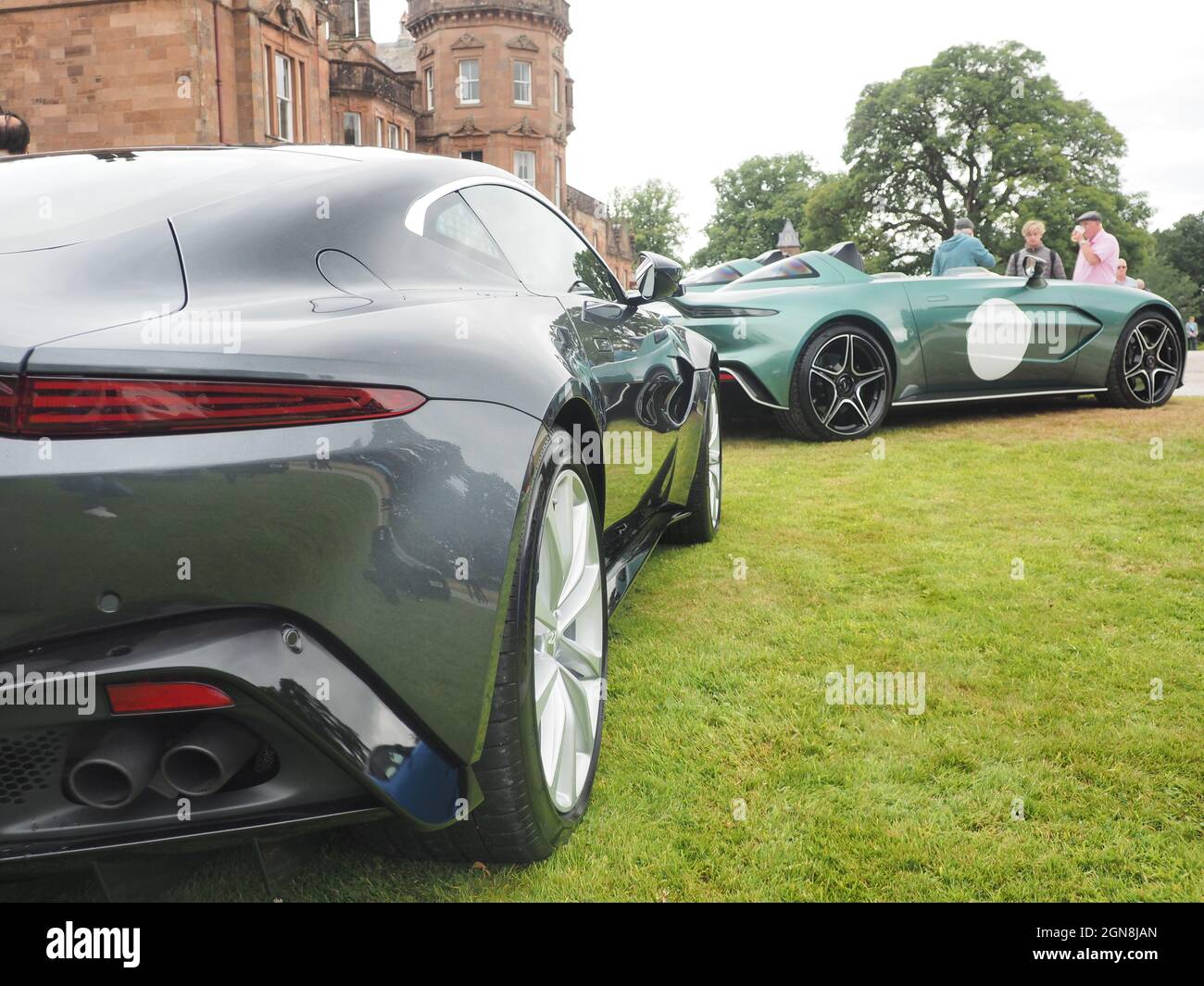 Aston Martin V12 Speedster Prototype Stock Photo - Alamy
