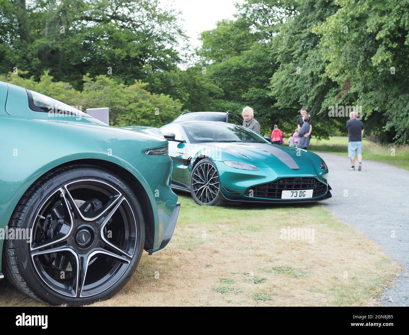 Aston Martin V12 Speedster Prototype Stock Photo - Alamy