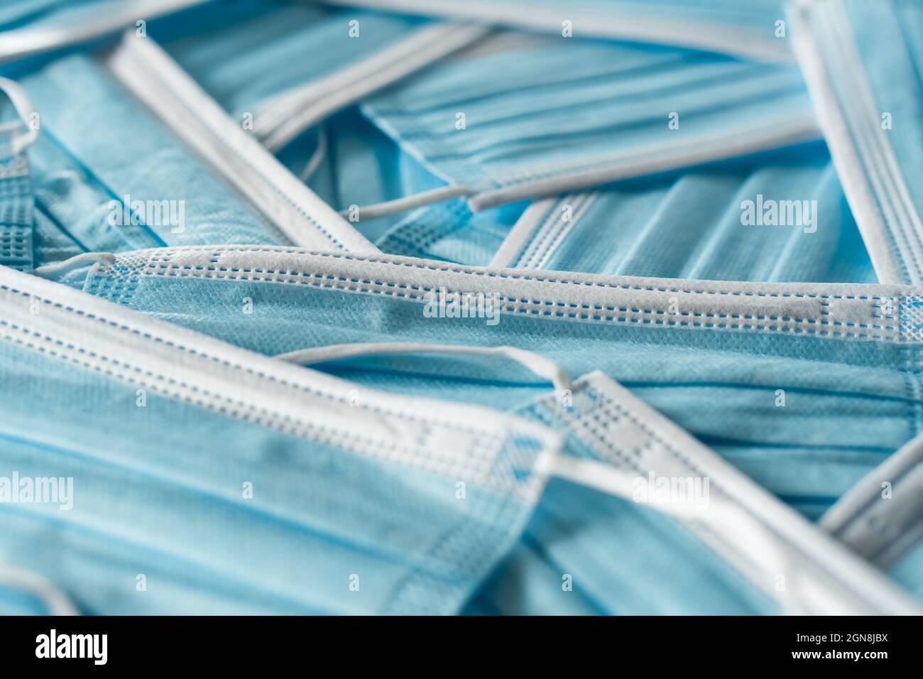 Face Masks Background Stock Photo - Alamy