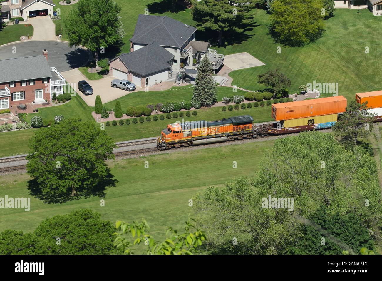 Burlington northern railway hi-res stock photography and images - Alamy