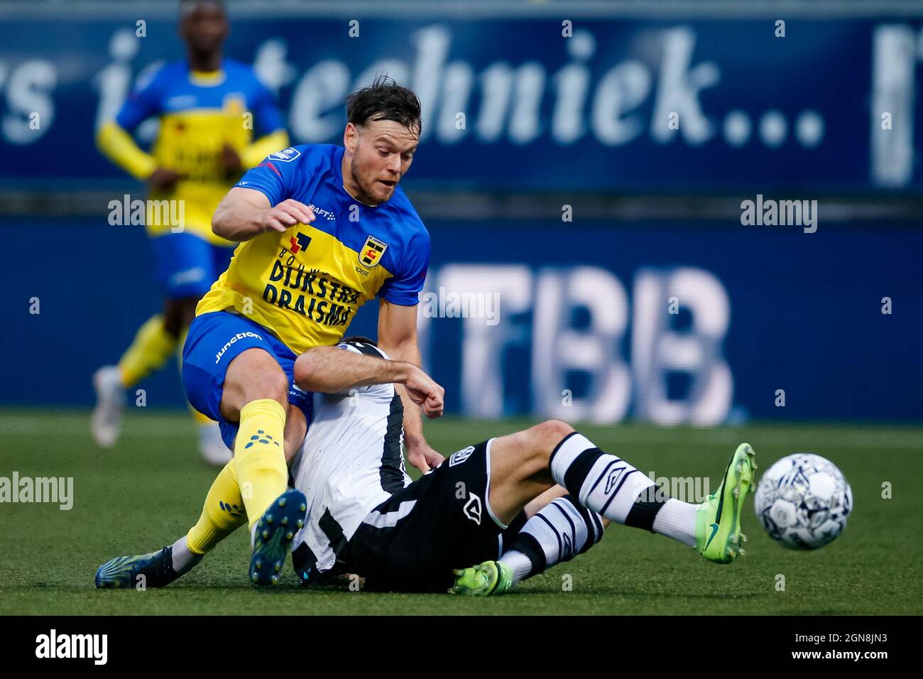 LEEUWARDEN, NETHERLANDS - SEPTEMBER 23: Tom Boere of SC Cambuur and ...